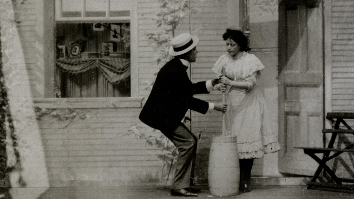 Finish of Mr. Fresh (Frank Armitage, 1899) - La Cinémathèque française