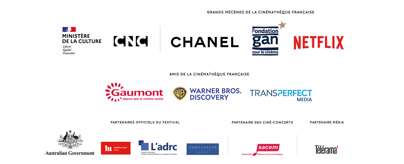 Festival de la Cinémathèque - 11ème édition - La Cinémathèque française